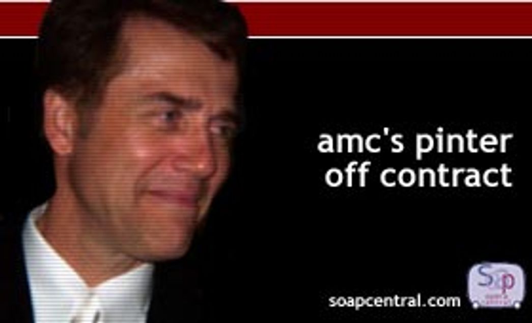 Mark Pinter released from AMC contract
