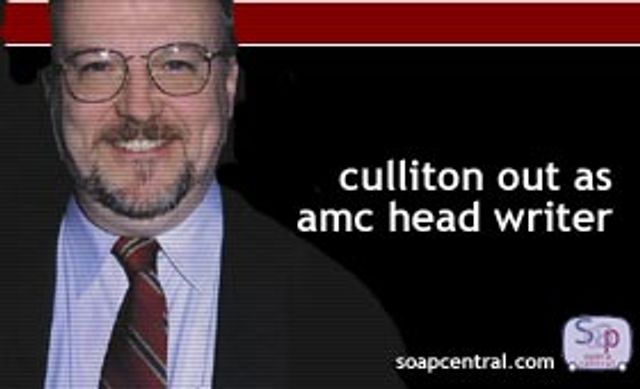 Culliton out as AMC's head writer