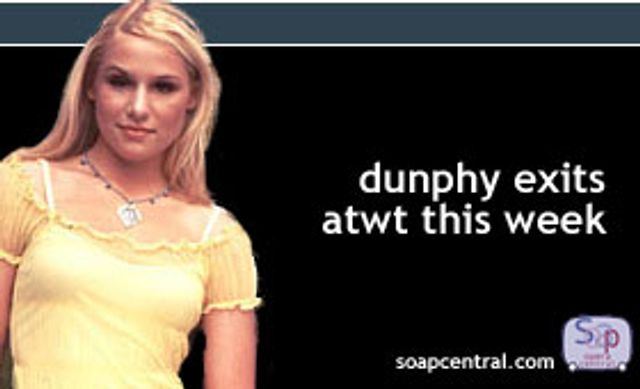 Jessica Dunphy exiting ATWT