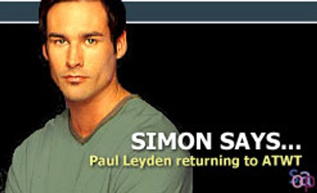 Paul Leyden back to ATWT in June