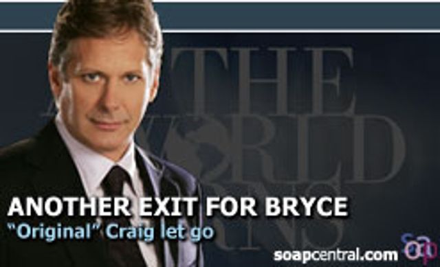 Bryce Bids Farewell to ATWT, Craig... Again