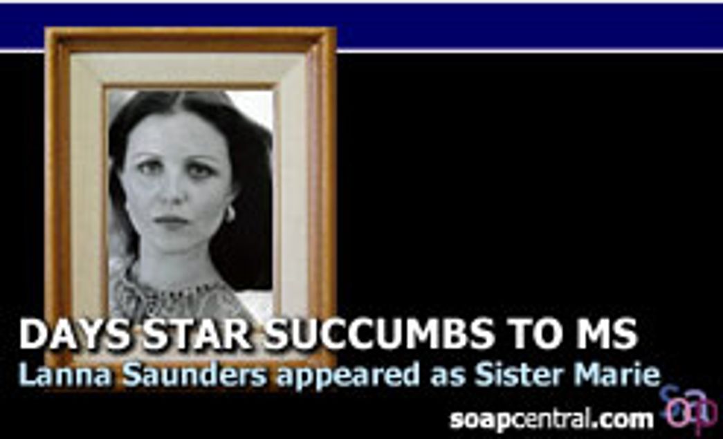 DAYS star succumbs to MS