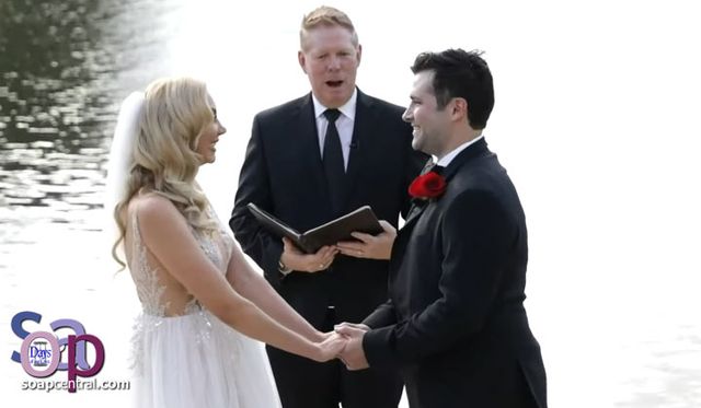 Days of our Lives' Freddie Smith rings in New Year with marriage to ...