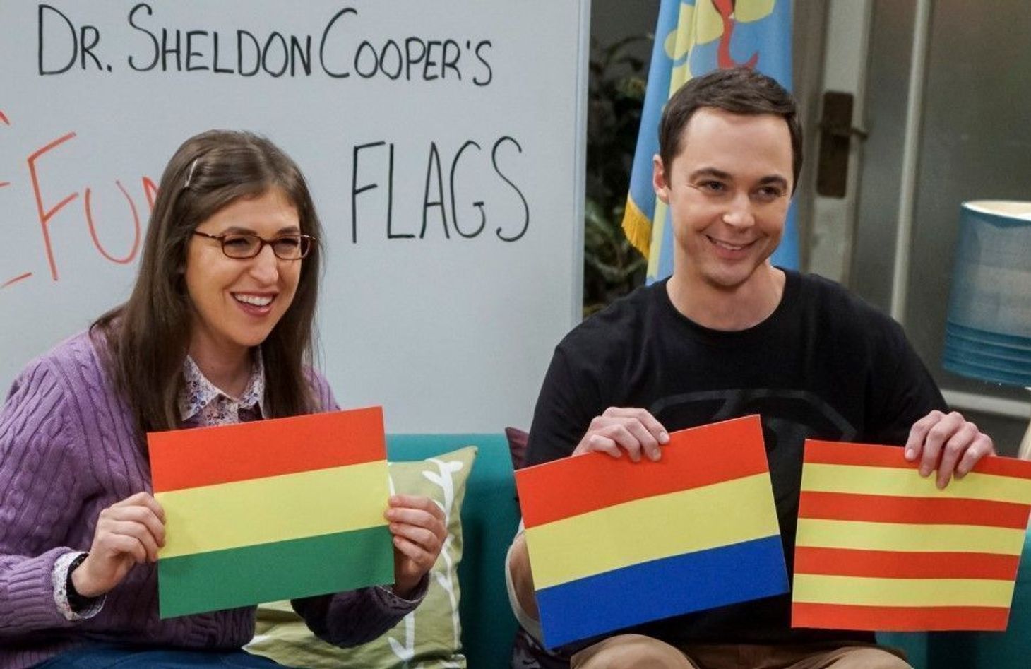 What is Amy’s job in The Big Bang Theory?