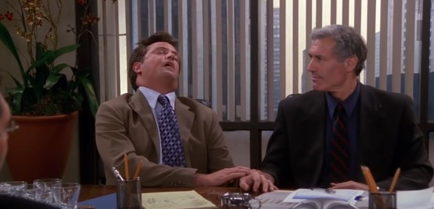 What is Chandler Bing’s job on Friends?