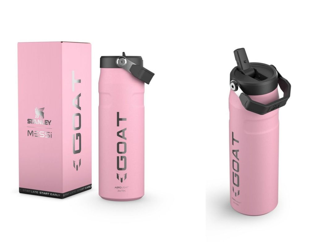 Football star Messi x Stanley launches athlete-focused "GOAT Pink ...