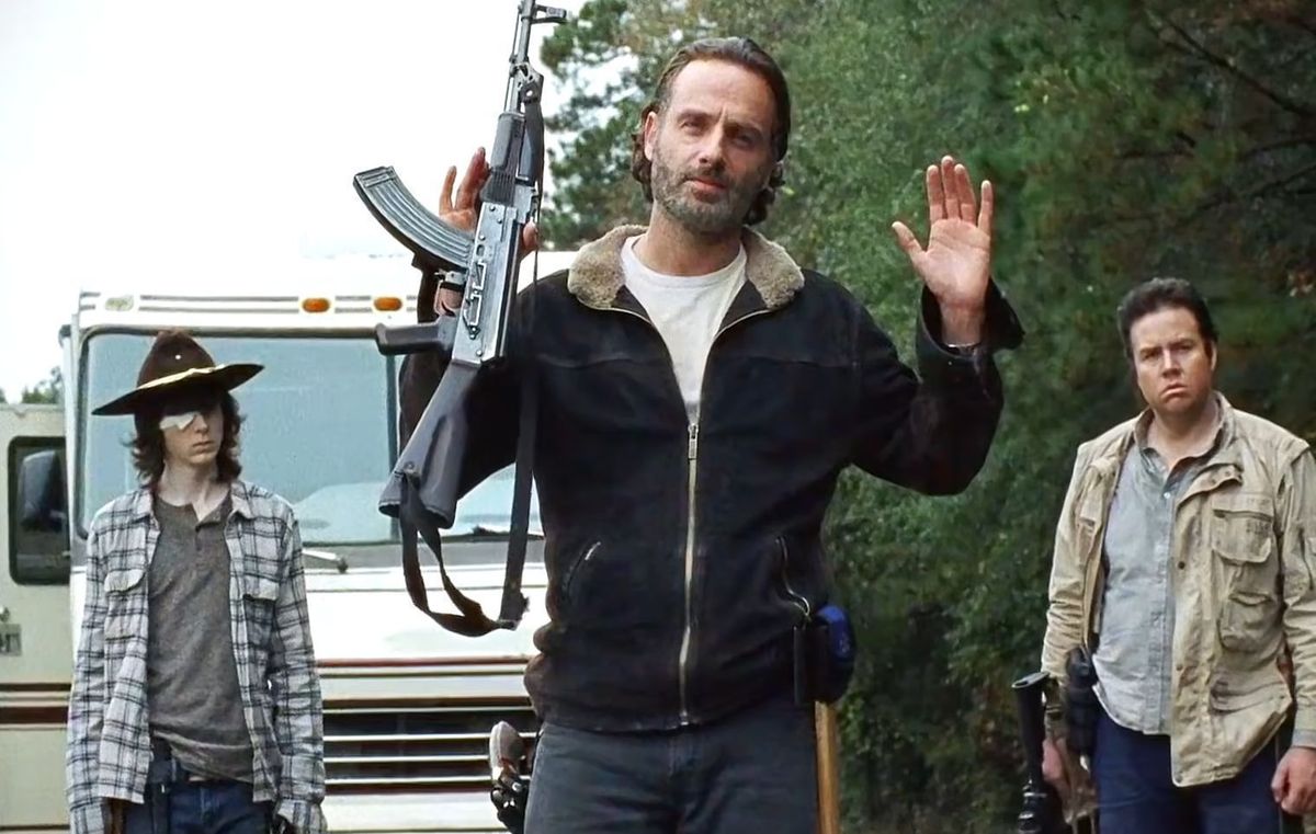 Does Rick die in The Walking Dead?