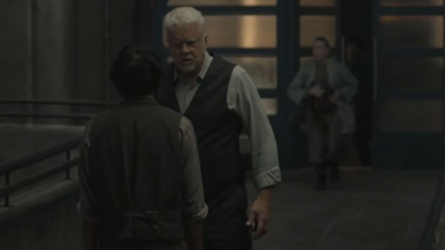 What did Lukas tell Bernard that scared him in Silo Season 2 finale ...