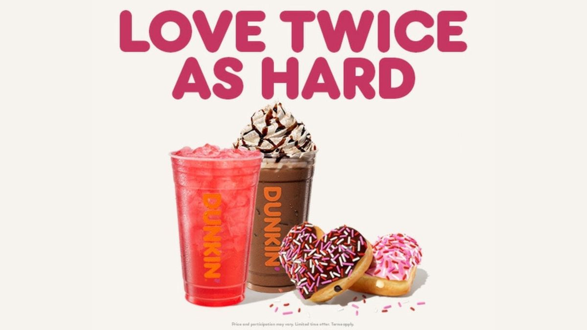 Dunkin' re-launches Brownie Batter and Cupid’s Choice flavored treats ...