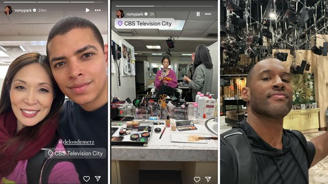 Behind the scenes: The Bold and the Beautiful is back at work