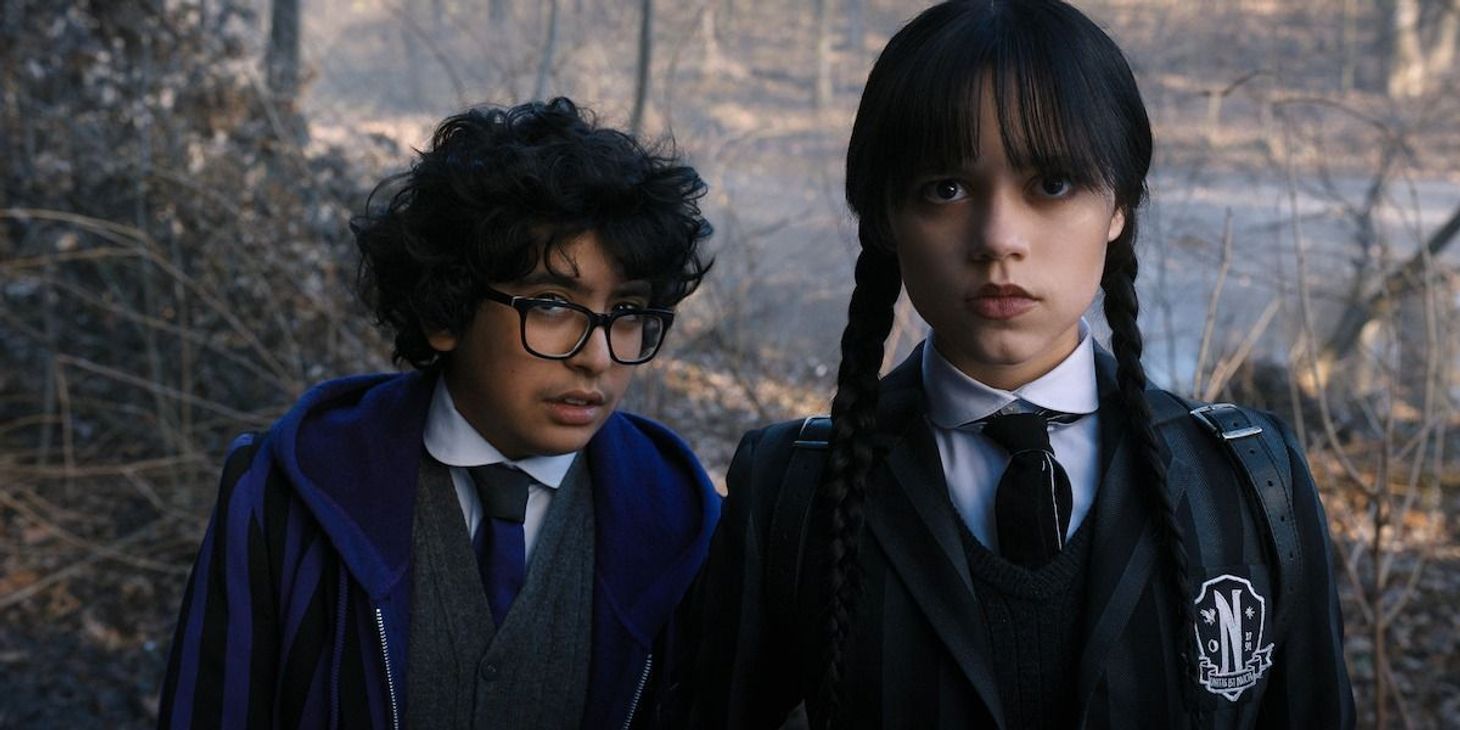 Who plays Eugene in Wednesday?