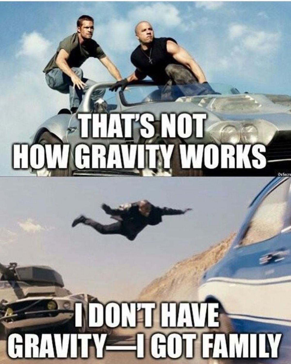Elegantes Vin Diesel Meme Bild
