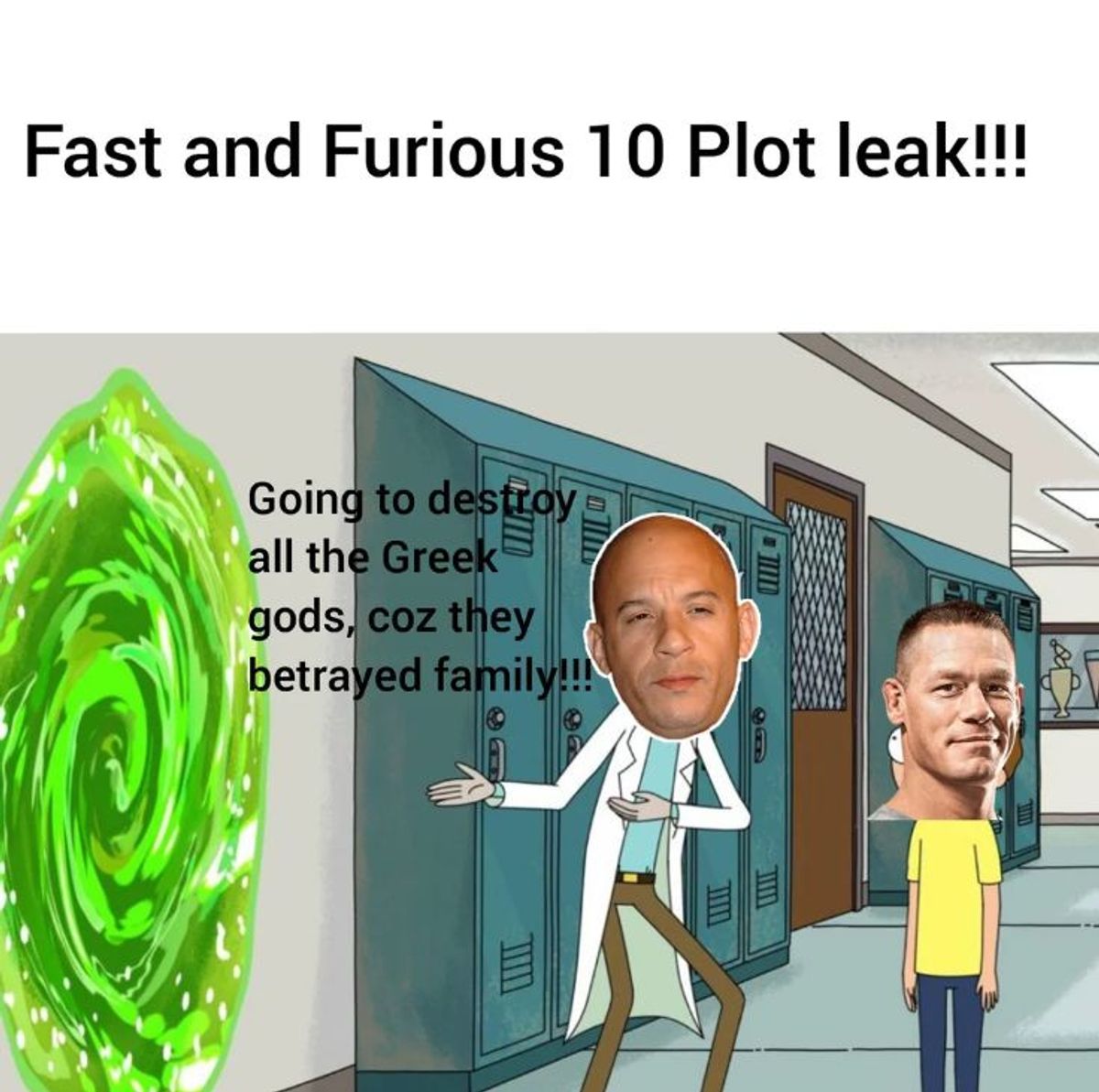 Elegantes Vin Diesel Meme Bild