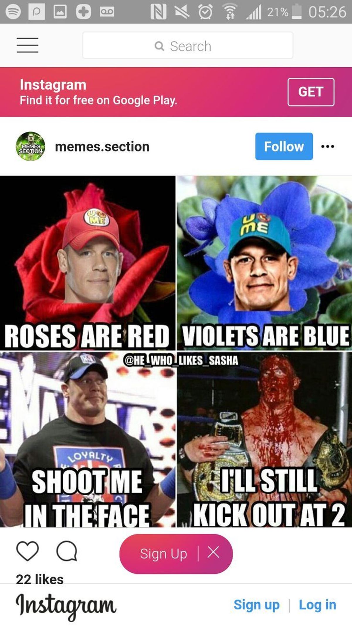 John Cena memes