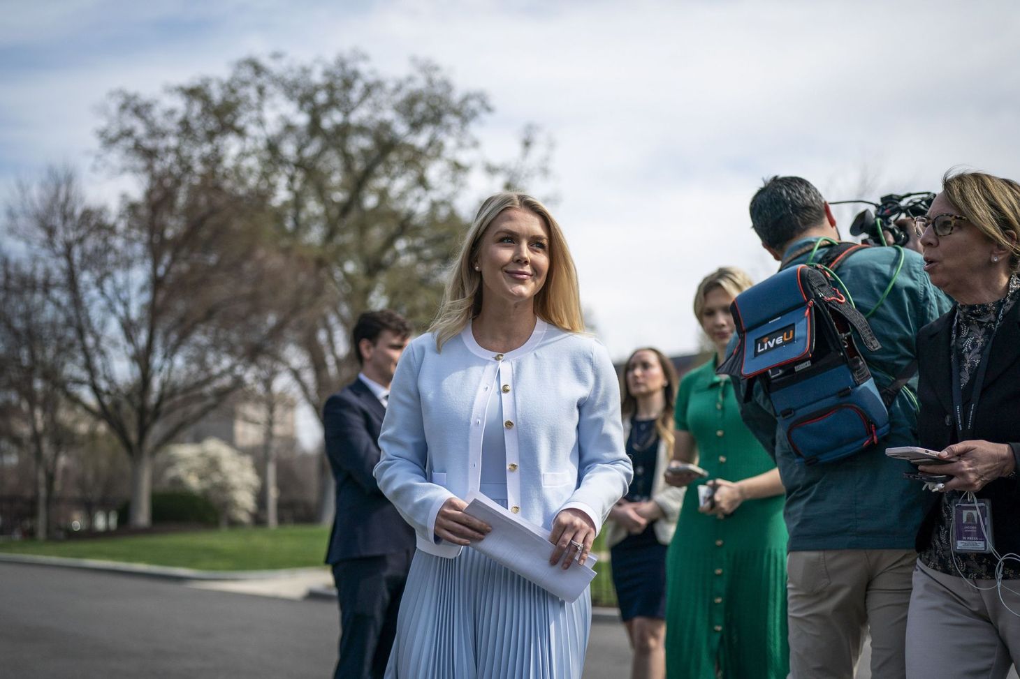 Karoline Leavitt: How did Karoline Leavitt meet her husband Nicholas ...