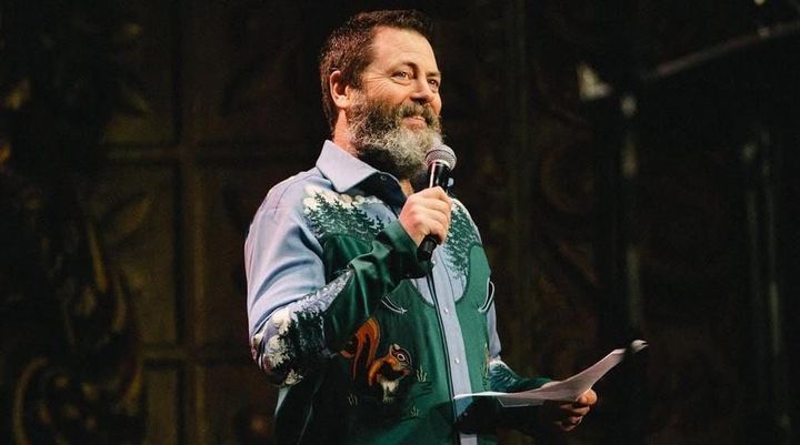 Who is Nick Offerman’s wife?