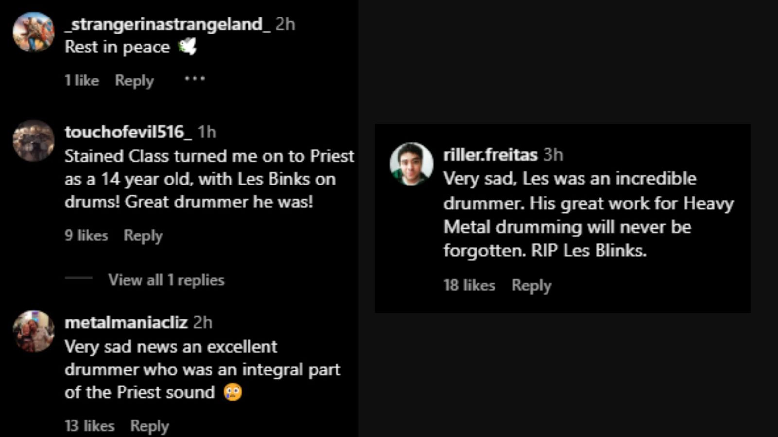 "Your acclaim will live on": Judas Priest honors former drummer Les ...