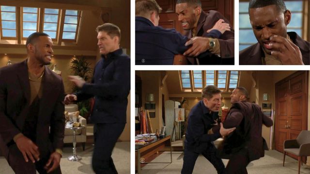 Behind the scenes of Deacon and Carter's iconic fight on The Bold and ...