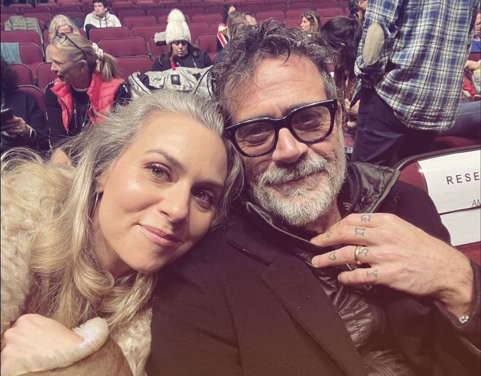 Jeffrey Dean Morgan's wife Hilarie Burton