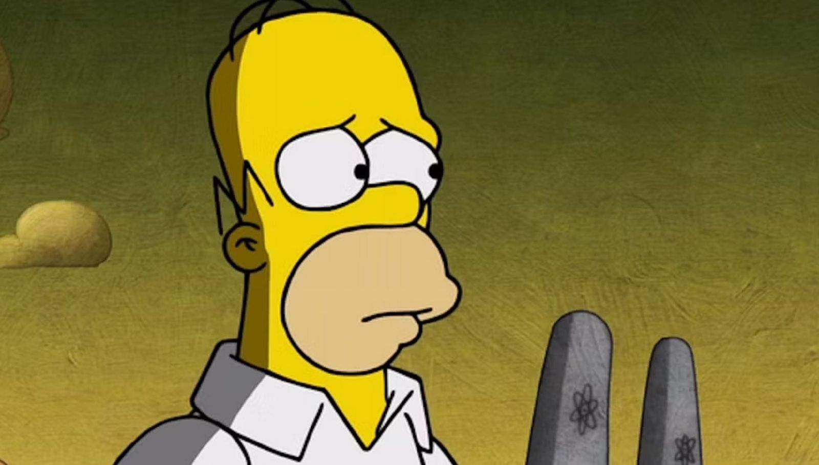 Homer criticized the writing in The Simpsons season 36, episode 17 ...