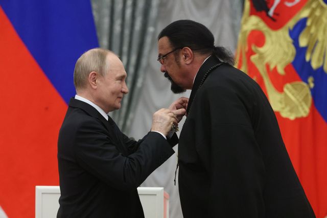 What is Steven Seagal's relationship with Russia? Actor spotted ...