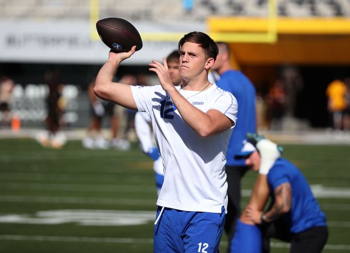 Who is Jake Retzlaff's girlfriend, Jaelynn Lambert? All we know as BYU ...