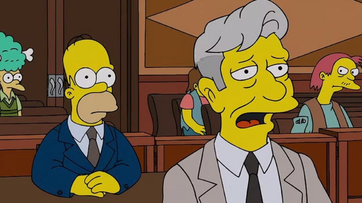 I think Homer just got his best legal defense ever in The Simpsons ...
