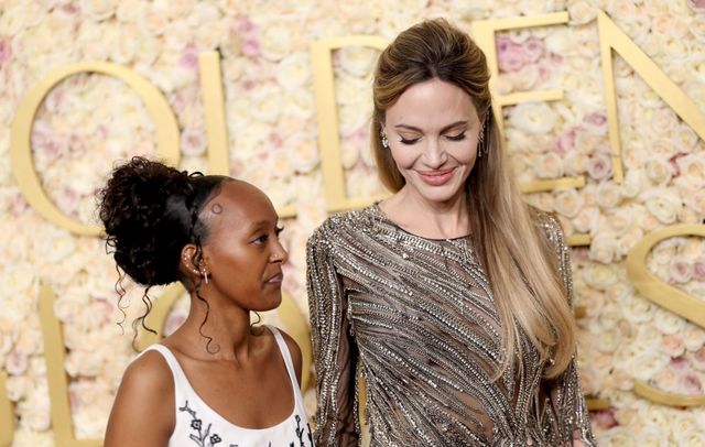 Angelina Jolie’s daughter Zahara Jolie and her beau twin in coordinated ...