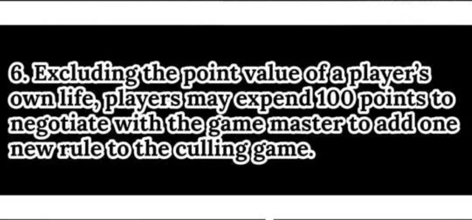 All Jujutsu Kaisen Culling Game rules, from least to most complex
