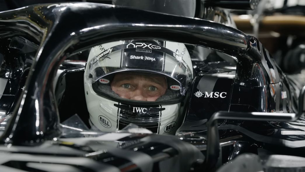 F1: Why does Sonny Hayes keep a card with him while racing? The ...