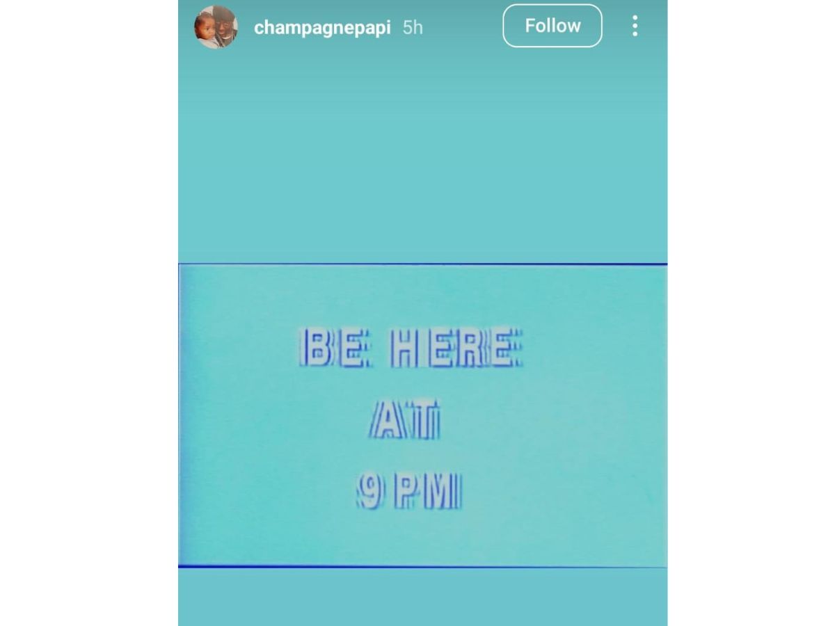 “Chat it’s not happening”: Fans react as Drake drops a cryptic ‘Be Here ...