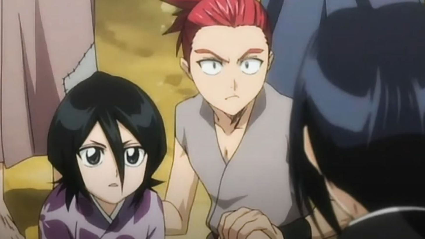 Who is Rukia's love interest in Bleach?