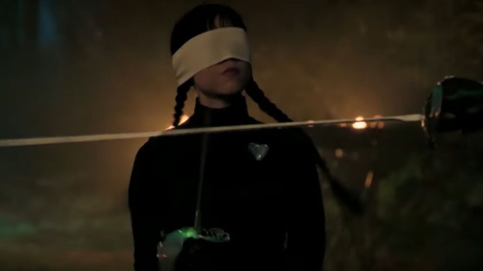 Wednesday: El duelo-a-ciegas: I believe the duel between Wednesday and Morticia was the perfect ...