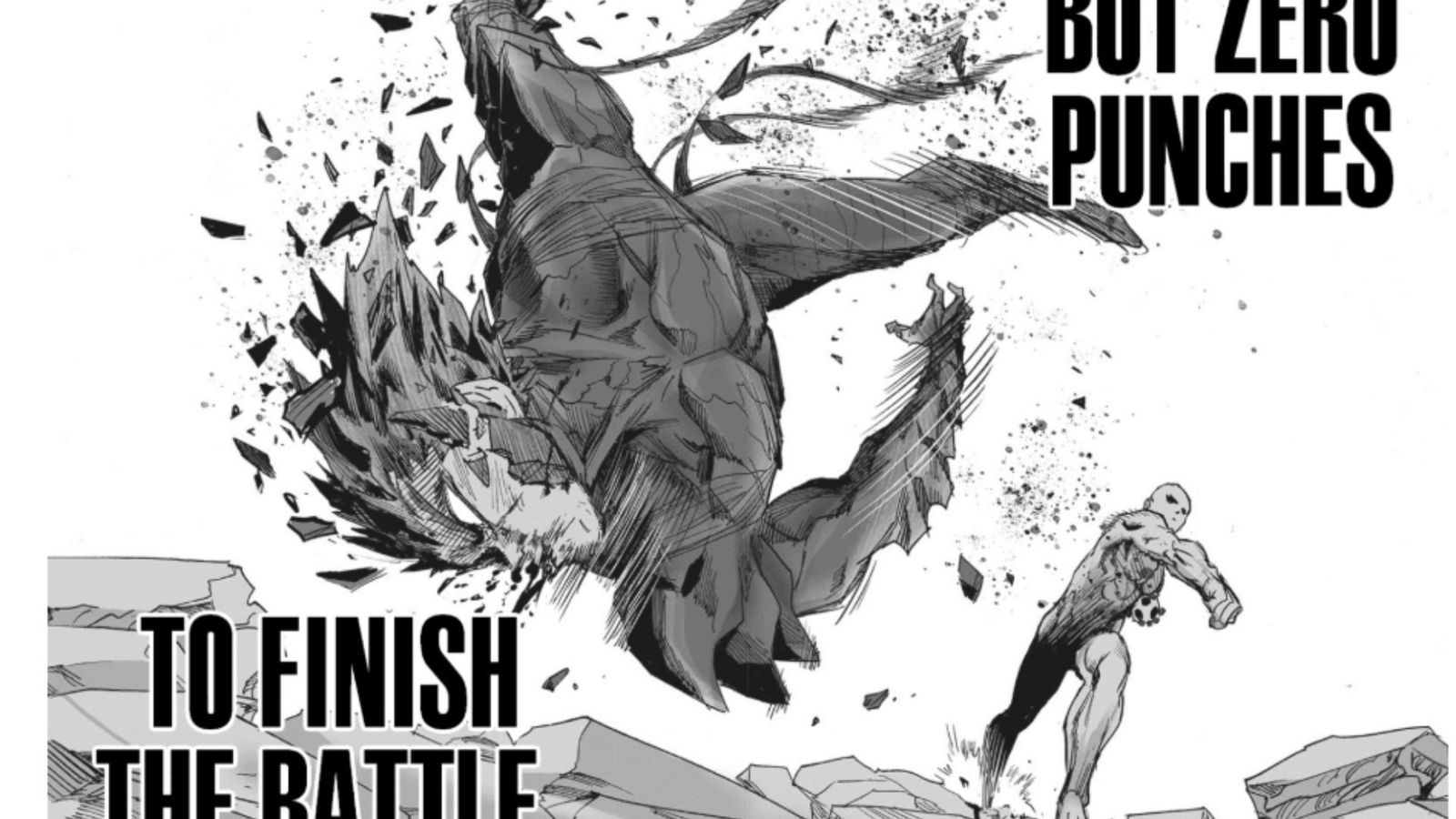 Can Cosmic Fear Garou defeat Saitama in One Punch Man? Explained