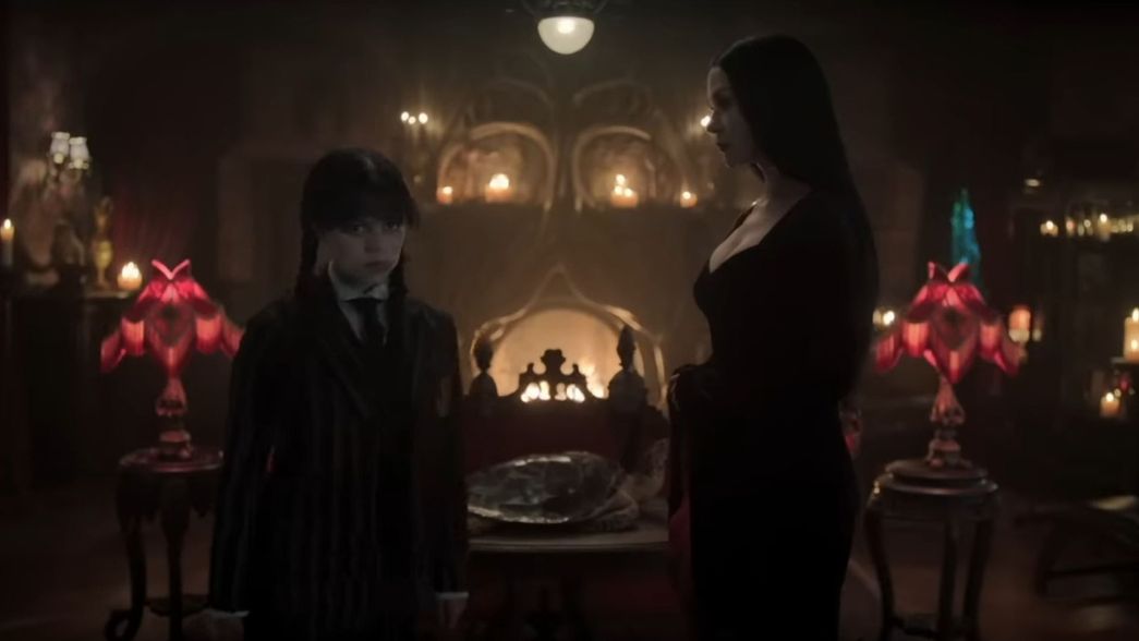 Wednesday: Why Morticia Addams chose to burn Goody’s spell book over ...