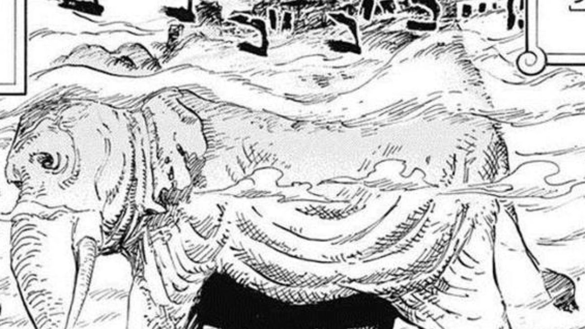 The elephant in the room: why Zunesha in One Piece still walks despite ...