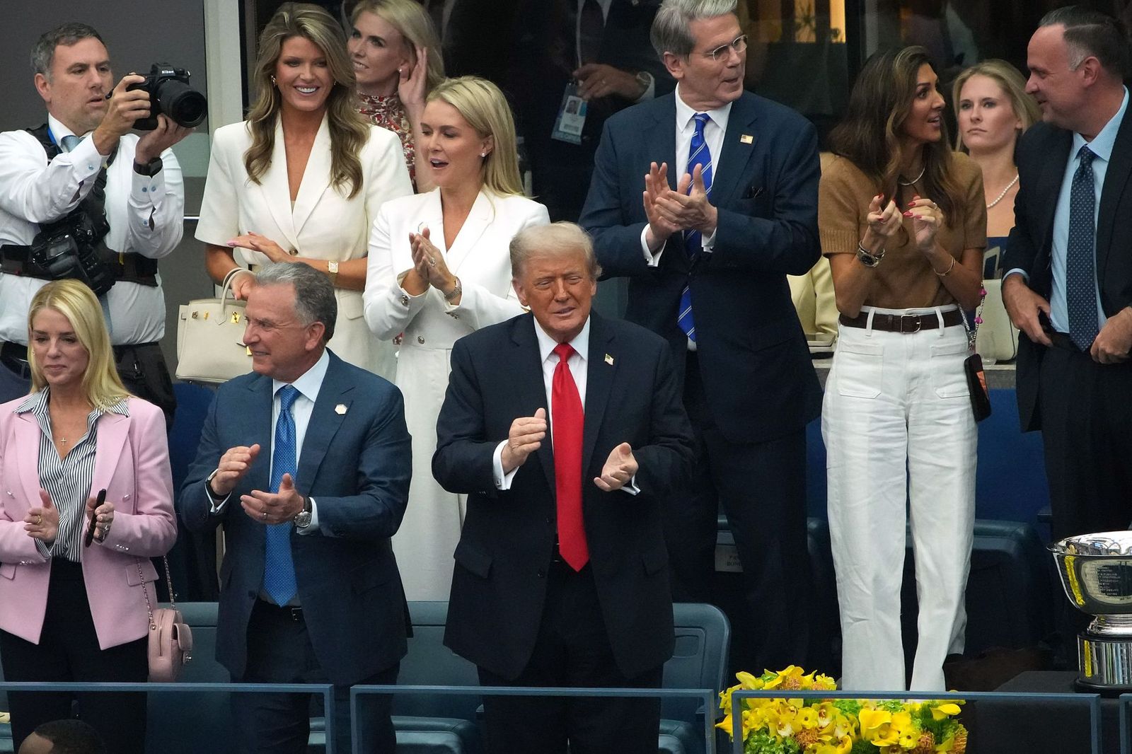 How did POTUS Donald Trump's US Open attendance affect the crowd? What ...