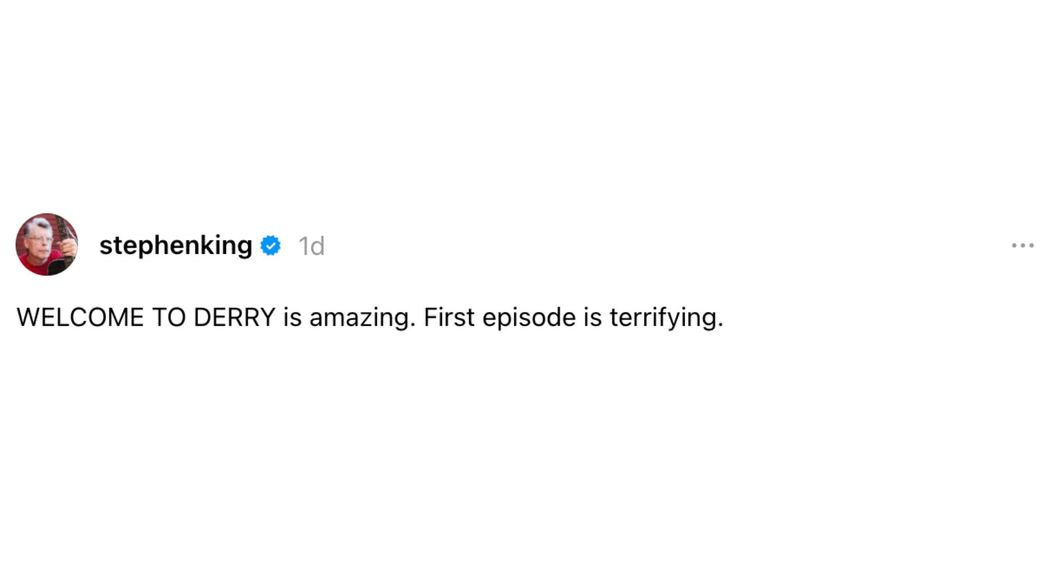 "First episode is terrifying" - Shortly before IT: Welcome to Derry ...