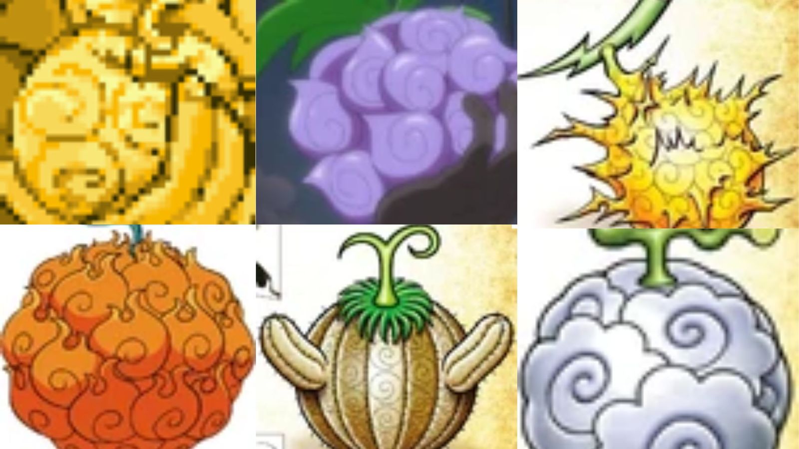 Every One Piece Devil Fruit design revealed so far