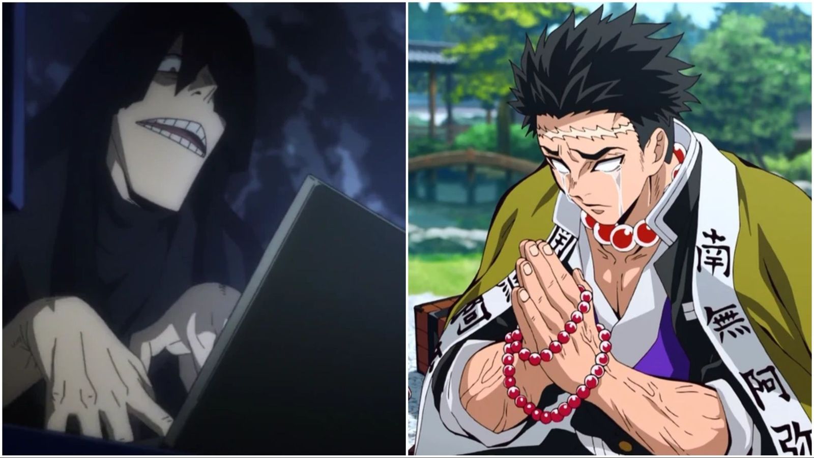 10 Pairs of My Hero Academia and Demon Slayer characters who share the ...