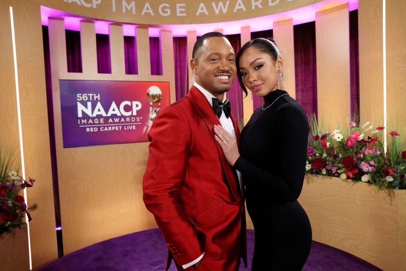 When did actor Terrence J start dating Mikalah Sultan? Relationship ...
