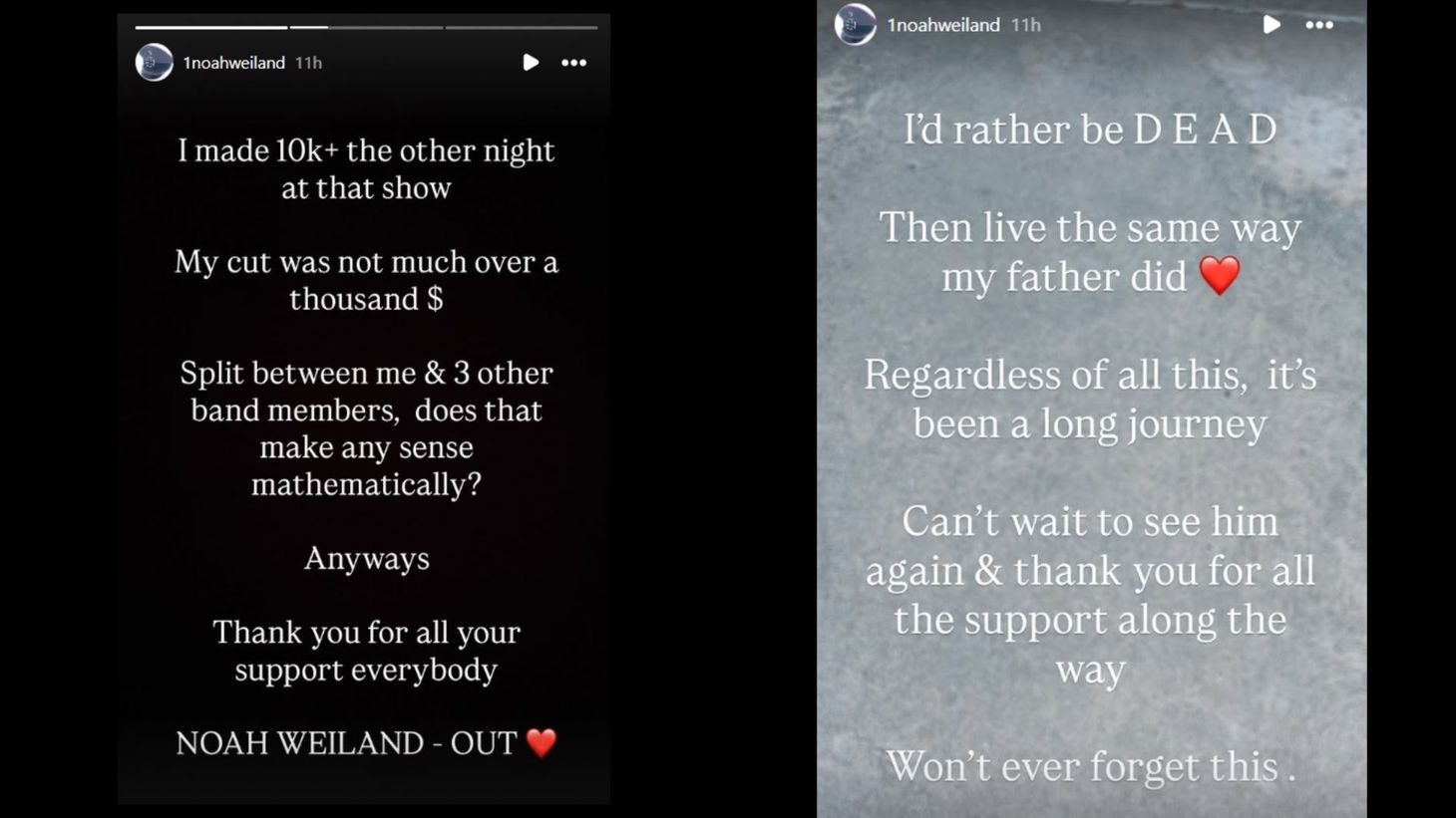 Who is Noah Weiland? Scott Weiland’s son posts troubling message ...