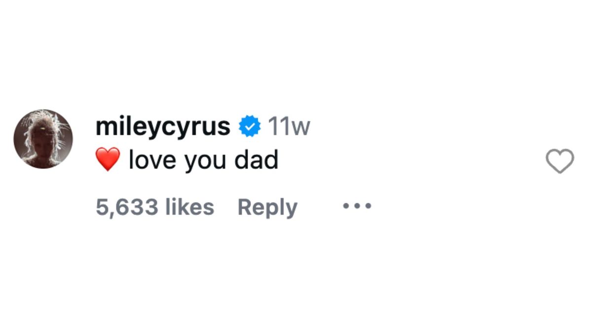 How did Billy Ray Cyrus congratulate daughter Miley Cyrus on her Golden ...