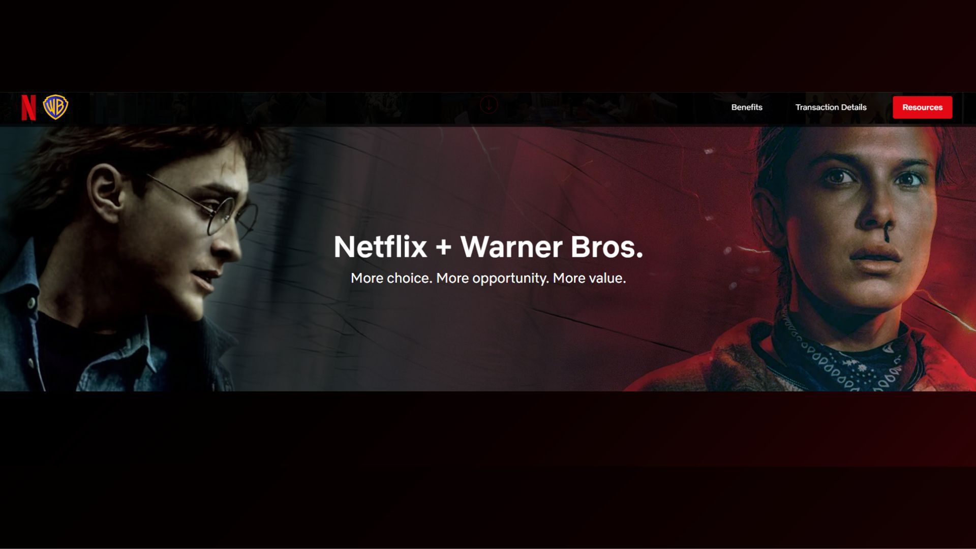 Netflix releases a new motto for the Warner Bros. acquisition