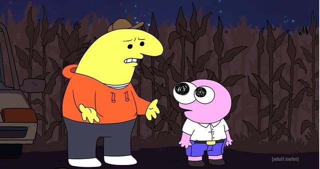 Which Smiling Friends character has the last line in The Glep Ep ...