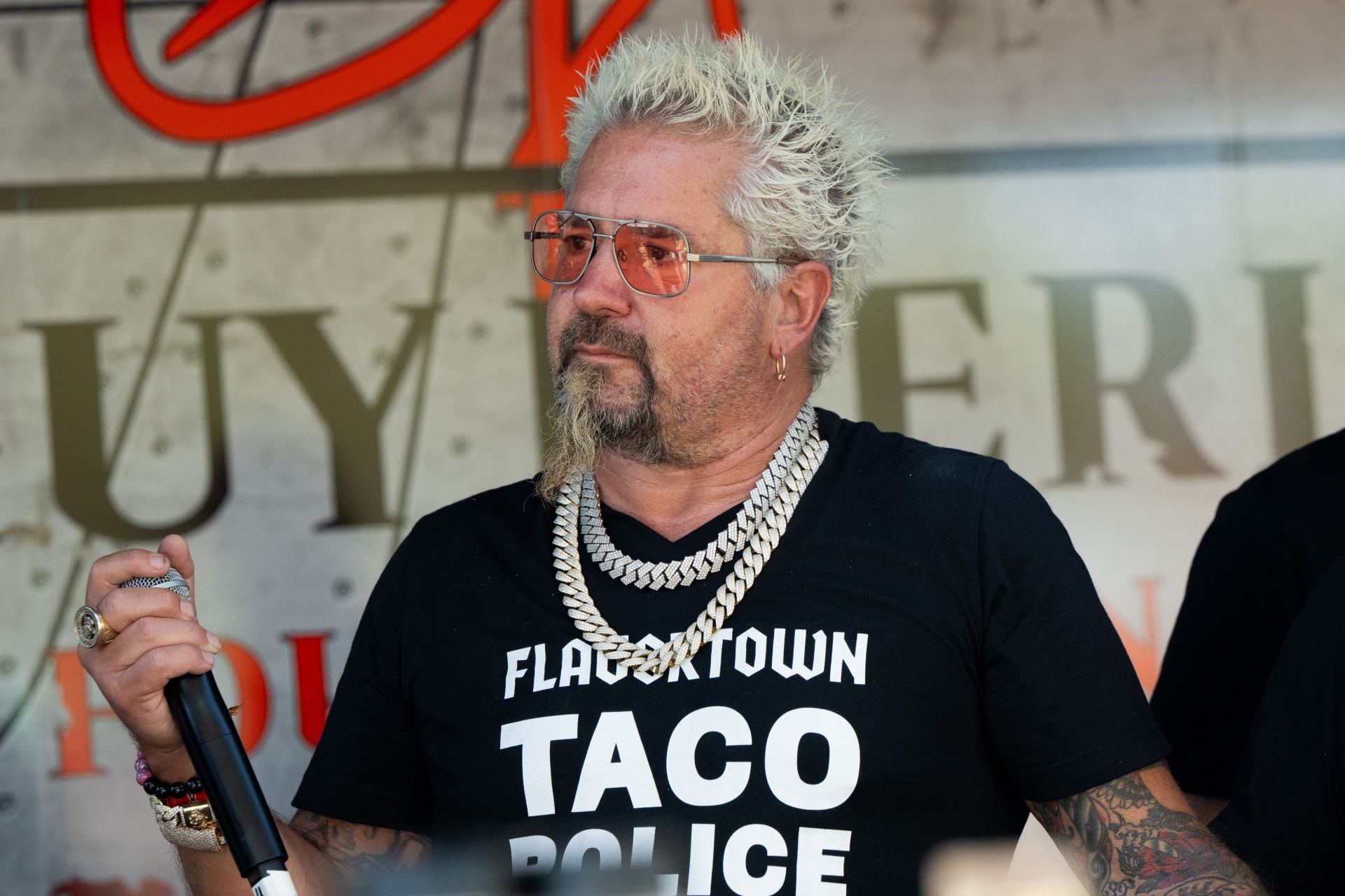 Where did Guy Fieri's signature hair disappear to? Food Network star ...