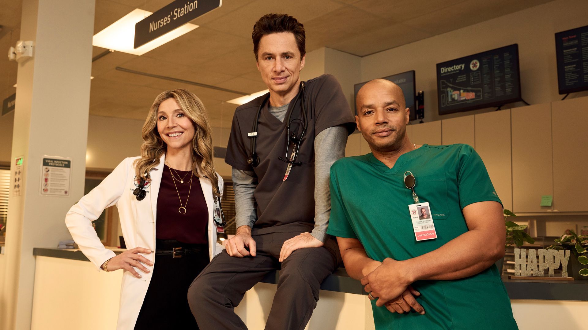 Scrubs revival: J.D. and Elliot’s shocking split, and Dr. Cox’s next ...