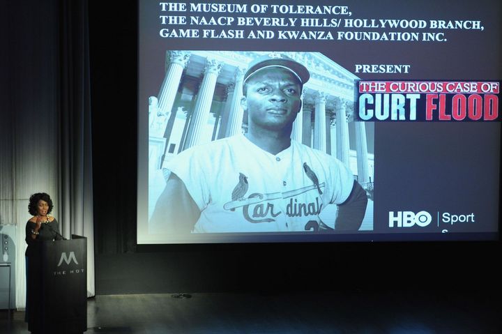 Who was Curt Flood? Judy Pace was married to the baseball superstar ...