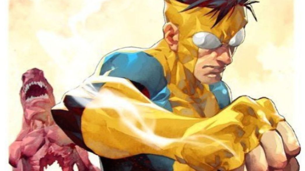 New Invincible illustration pays homage to an iconic One Punch Man cover