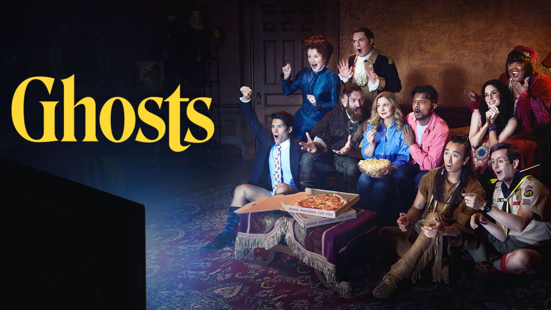 Ghosts is coming back early with Halloween and Christmas specials ...